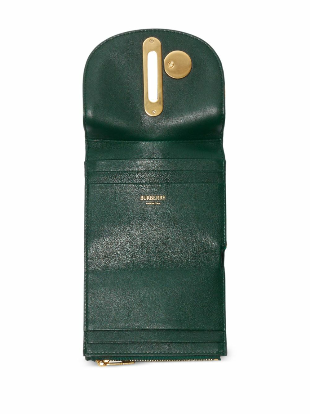 Burberry Green Rocking Horse Wool Wallet Burberry