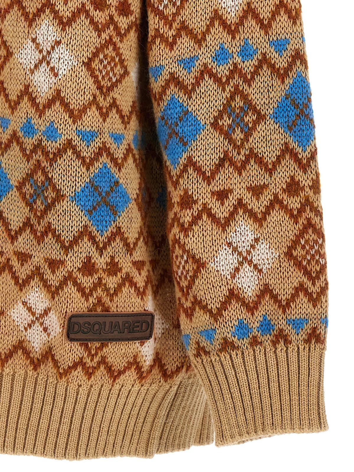 Dsquared2 Heart Vintage Shetland Cardigan Dsquared2