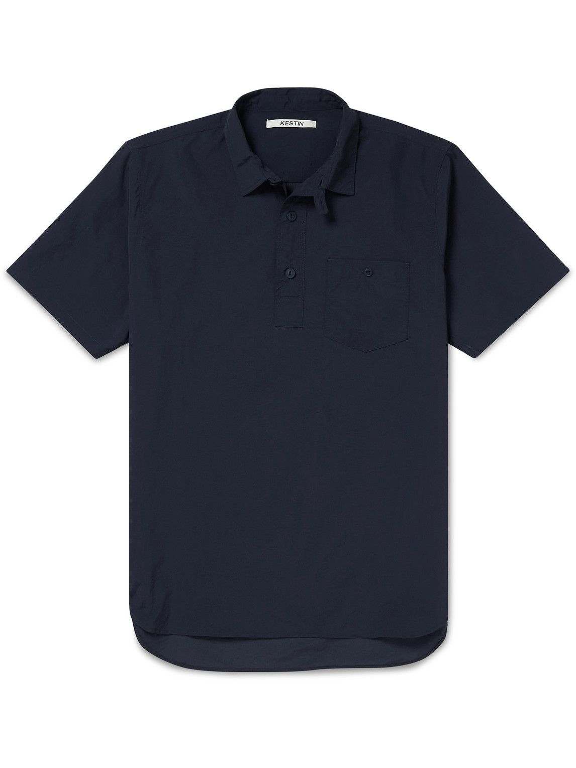 Kestin - Granton Shell Polo Shirt - Blue Kestin Hare