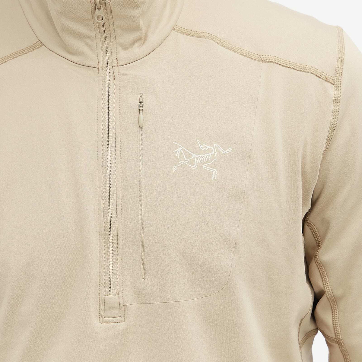 Arc'teryx Men's Rho LT Half Zip in Smoke Bluff Arc'teryx