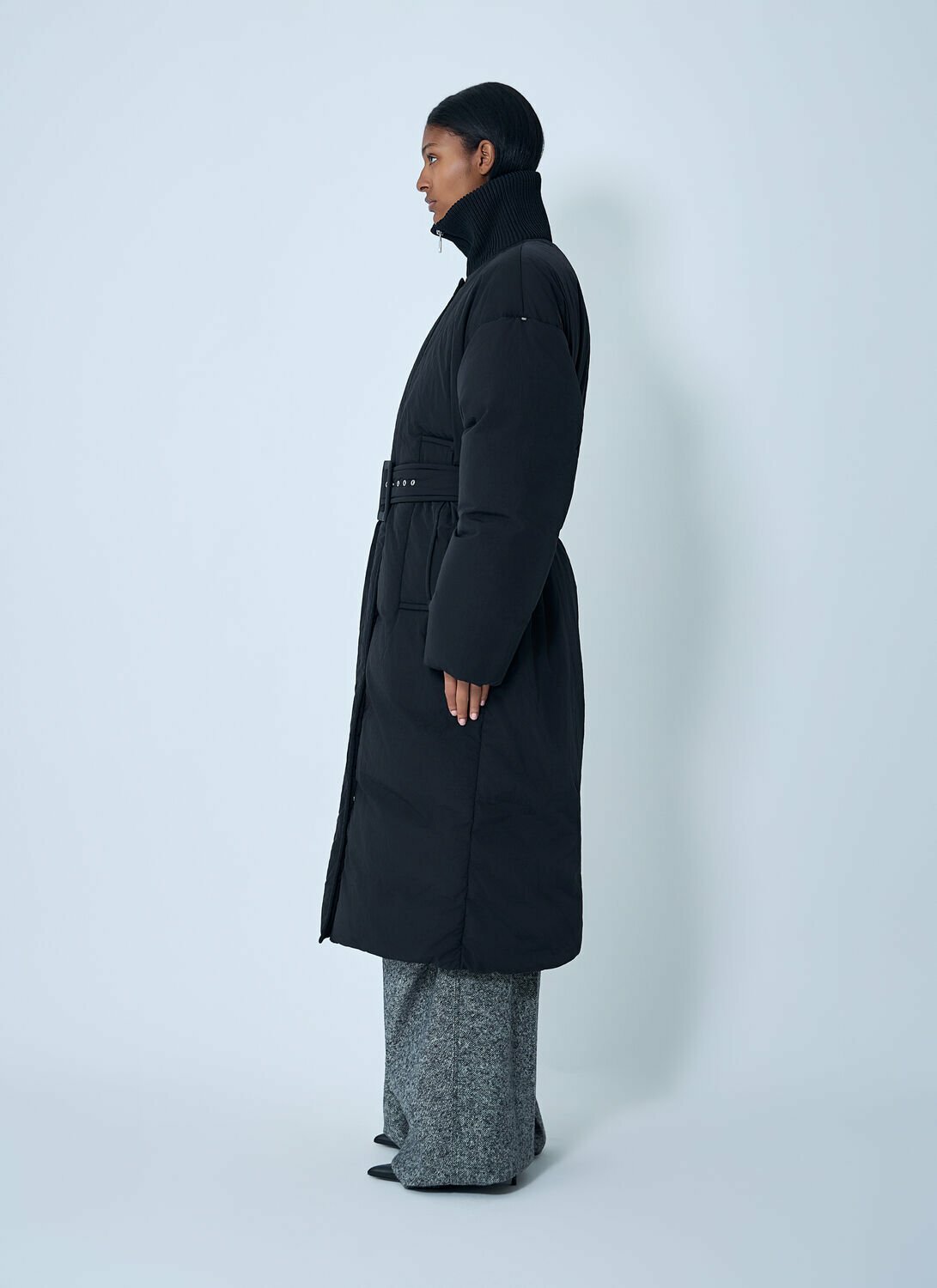Sportmax Belted Quilted Coat Sportmax