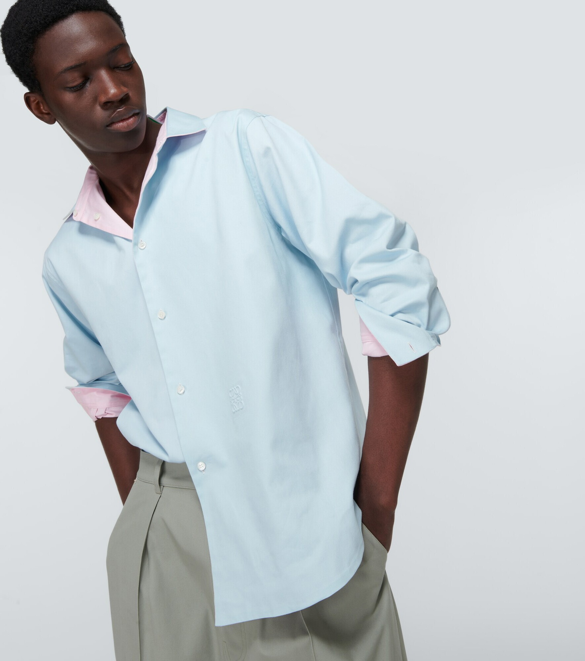 Loewe - Reversible cotton shirt Loewe