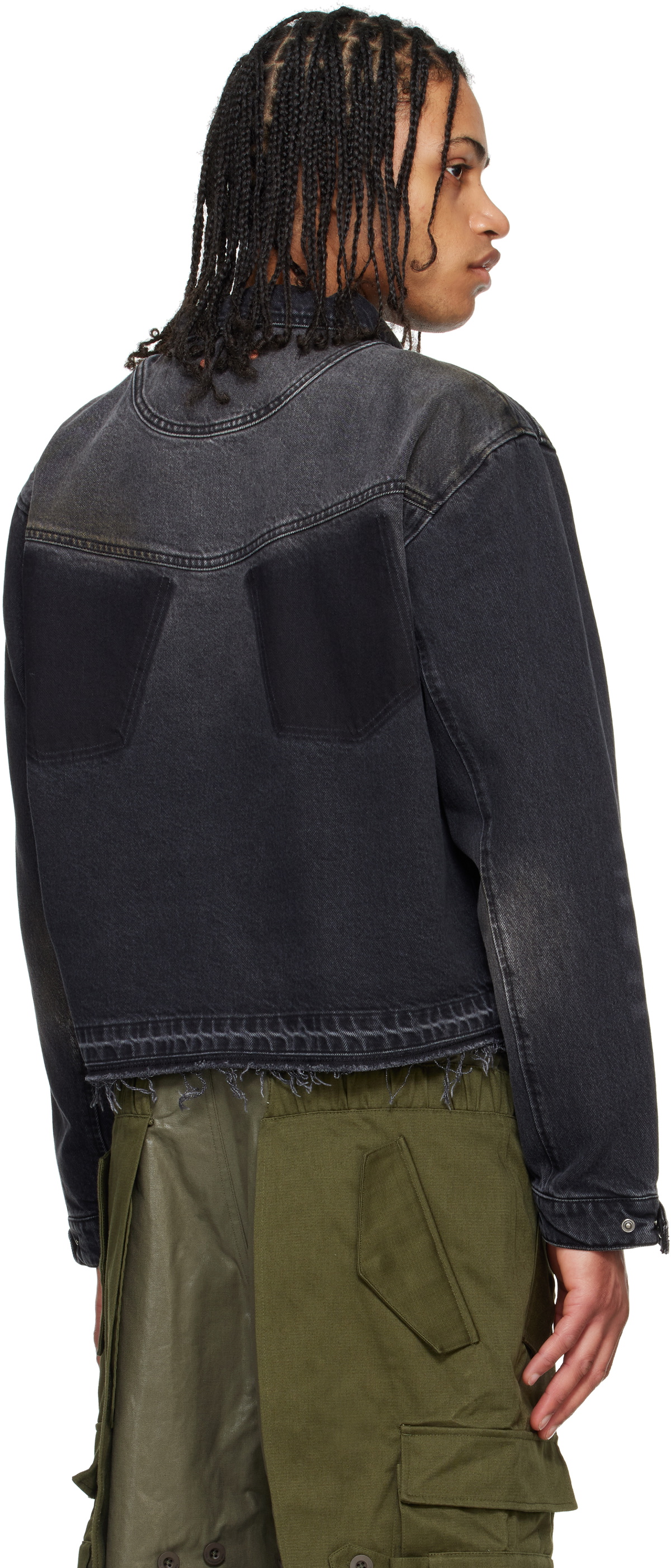 Andersson Bell Black Rodeo Motorcycle Denim Jacket Andersson Bell