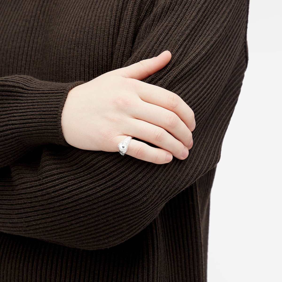 Simuero Marea Ring in Silver/Blue Simuero