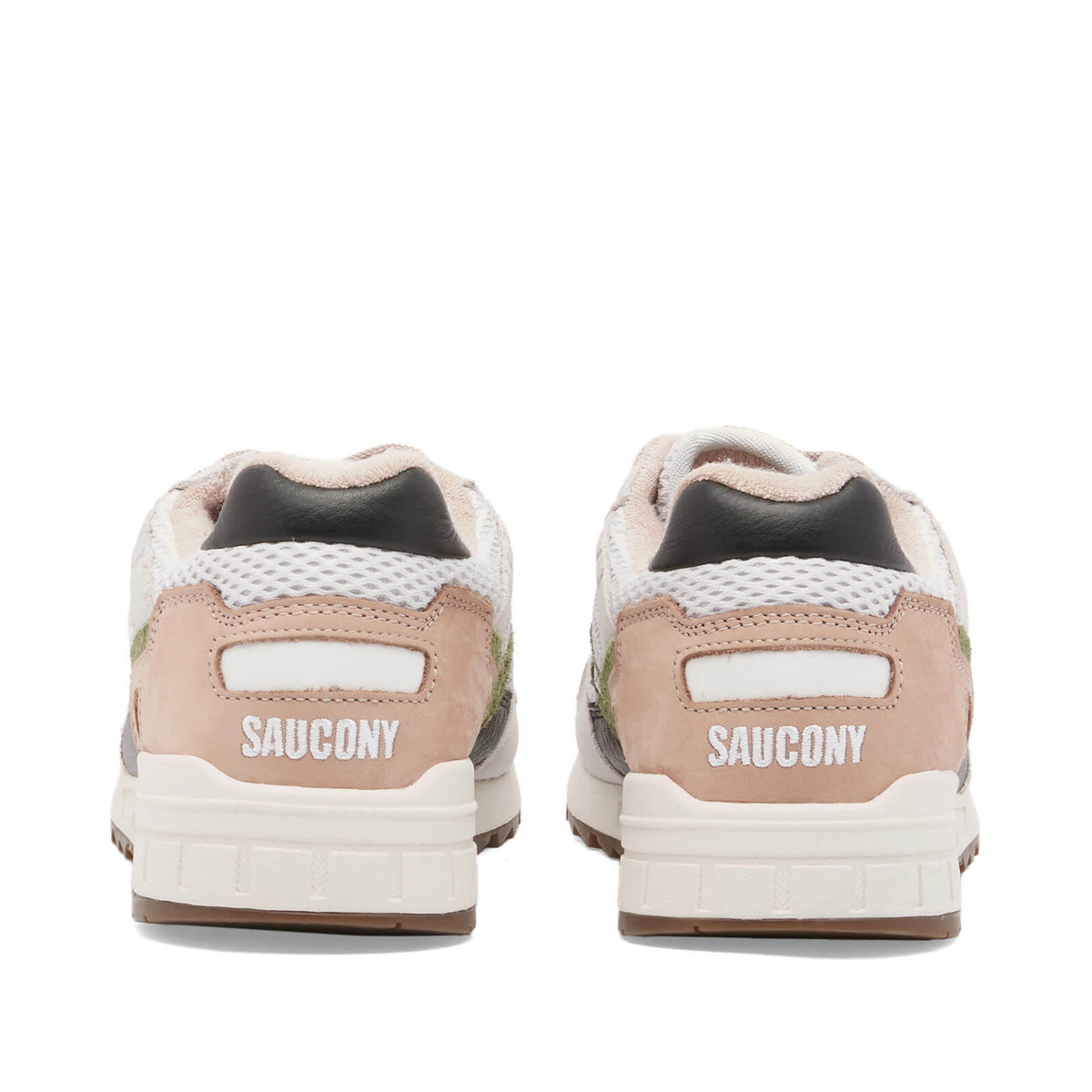 Saucony Men's Shadow 5000 'Unplugged' Sneakers in Grey/Green Saucony