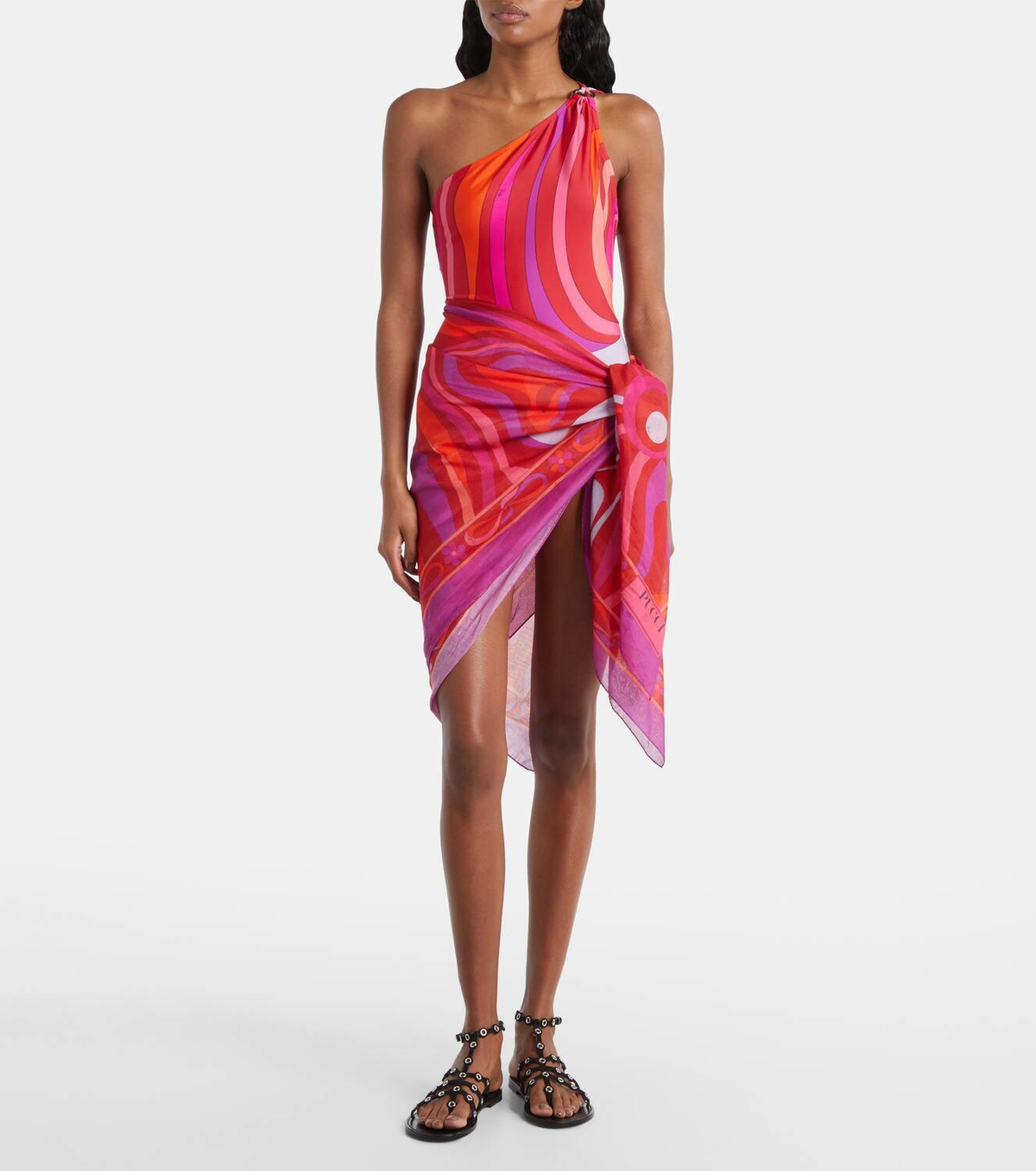 Pucci Marmo cotton beach cover-up Emilio Pucci