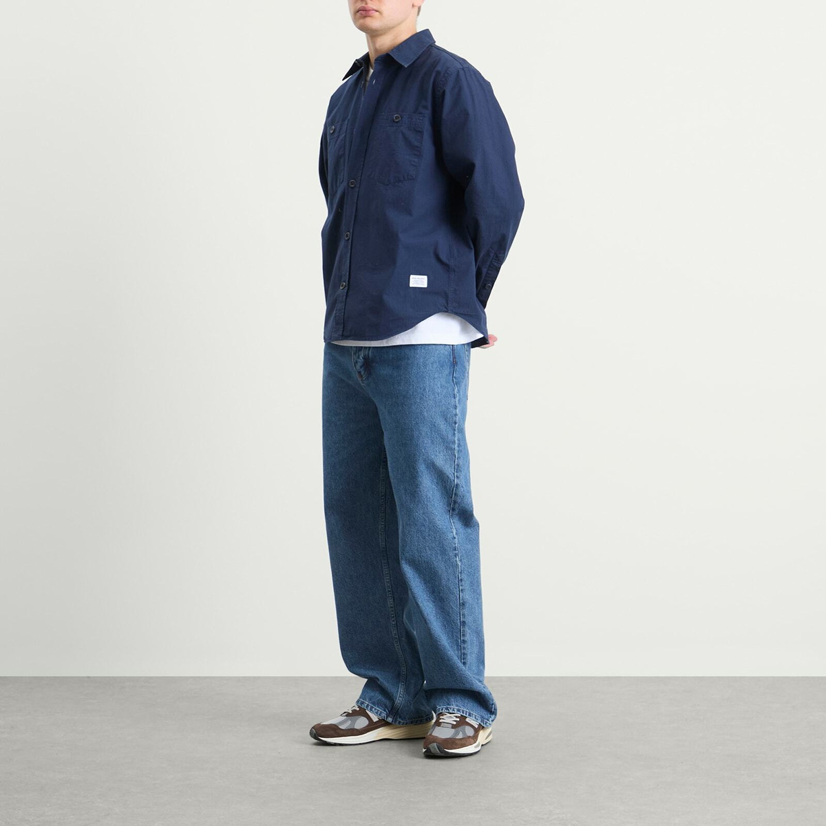 Norse Projects Men's Algot Cotton Ripstop Relaxed Shirt in Workwear ...