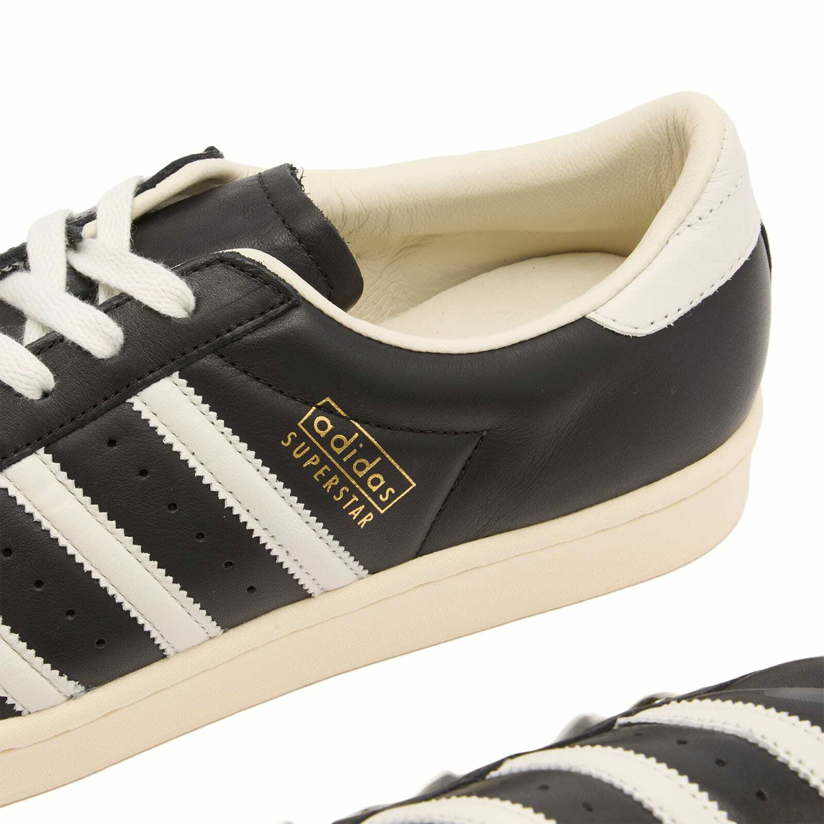 Adidas Men's Superstar Vintage in Black/White/Cream White adidas