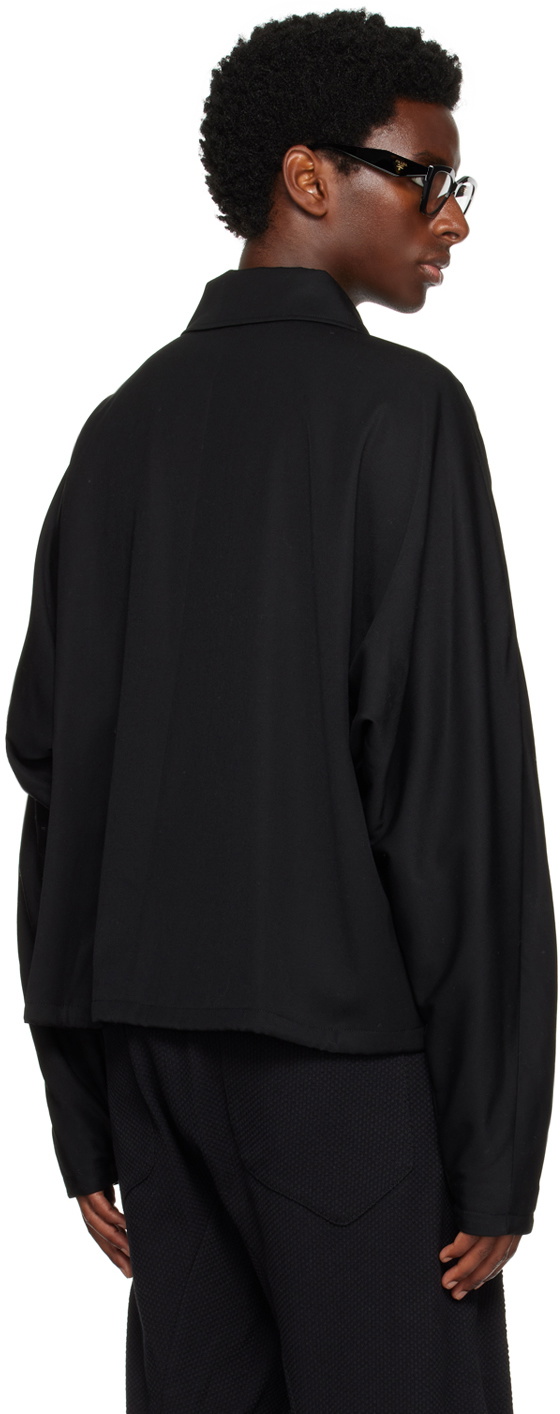 KOZABURO Black Dolman Sleeve Jacket Kozaburo