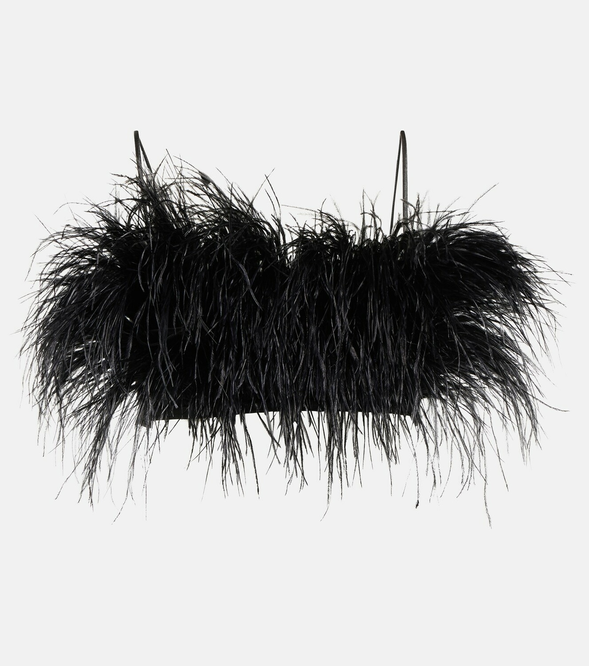 Rasario Feather-embellished bralette Rasario