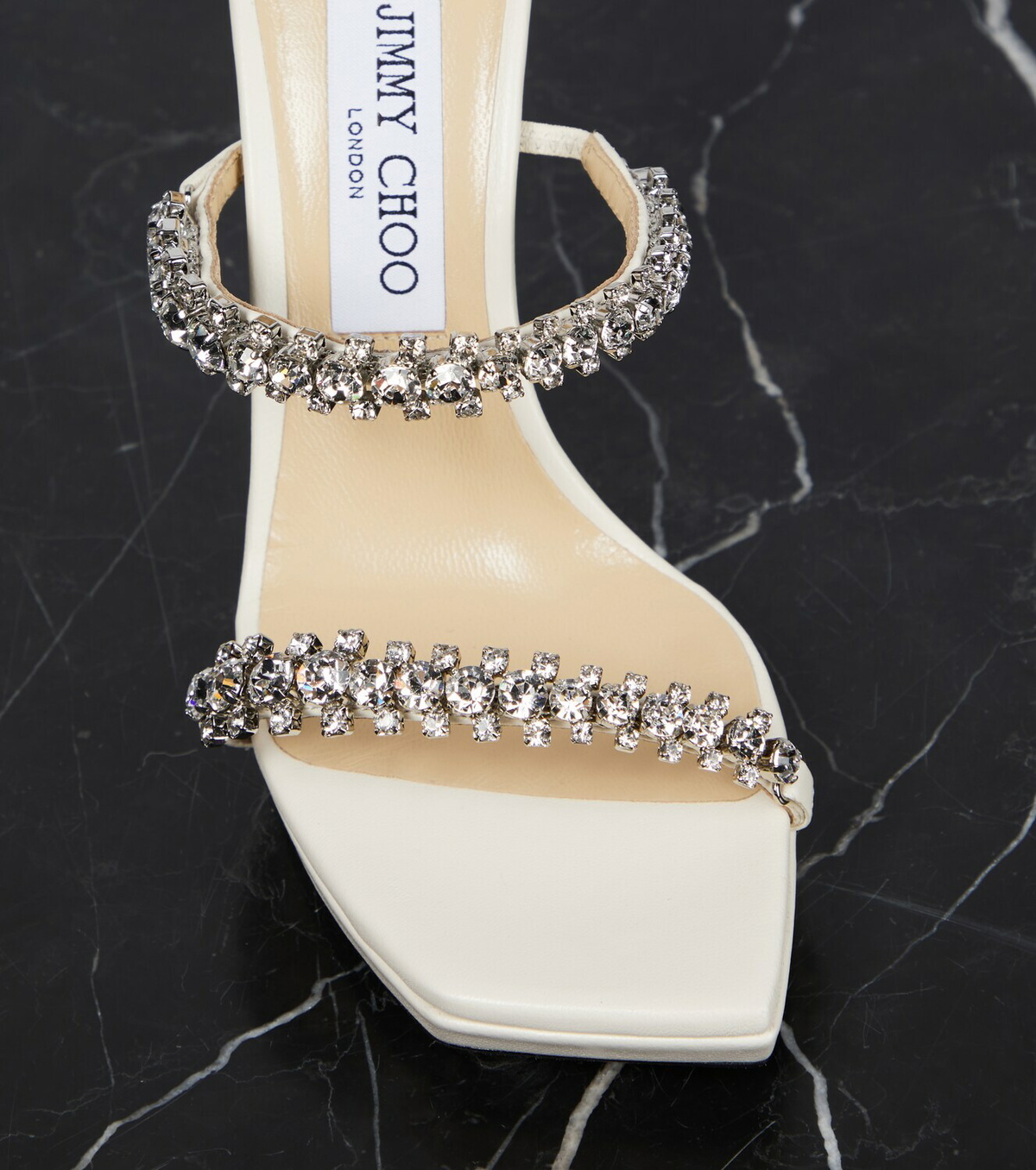 Jimmy Choo Bing 105 crystal-embellished sandals Jimmy Choo