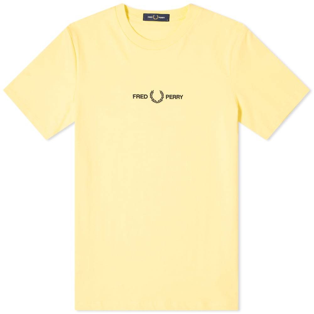 Fred Perry Authentic Small Embroidered Logo Tee Fred Perry Authentic