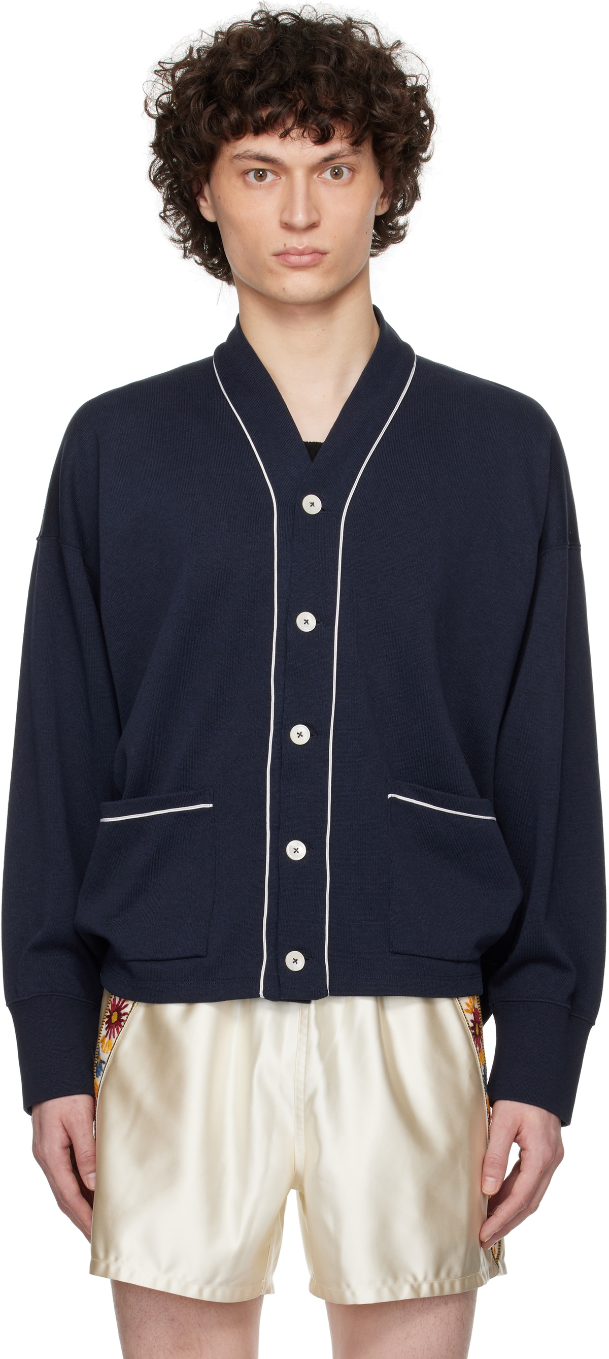 Bode Blue Pony Lasso Sweater Bode Bode Blue Pony Lasso Sweater Bode