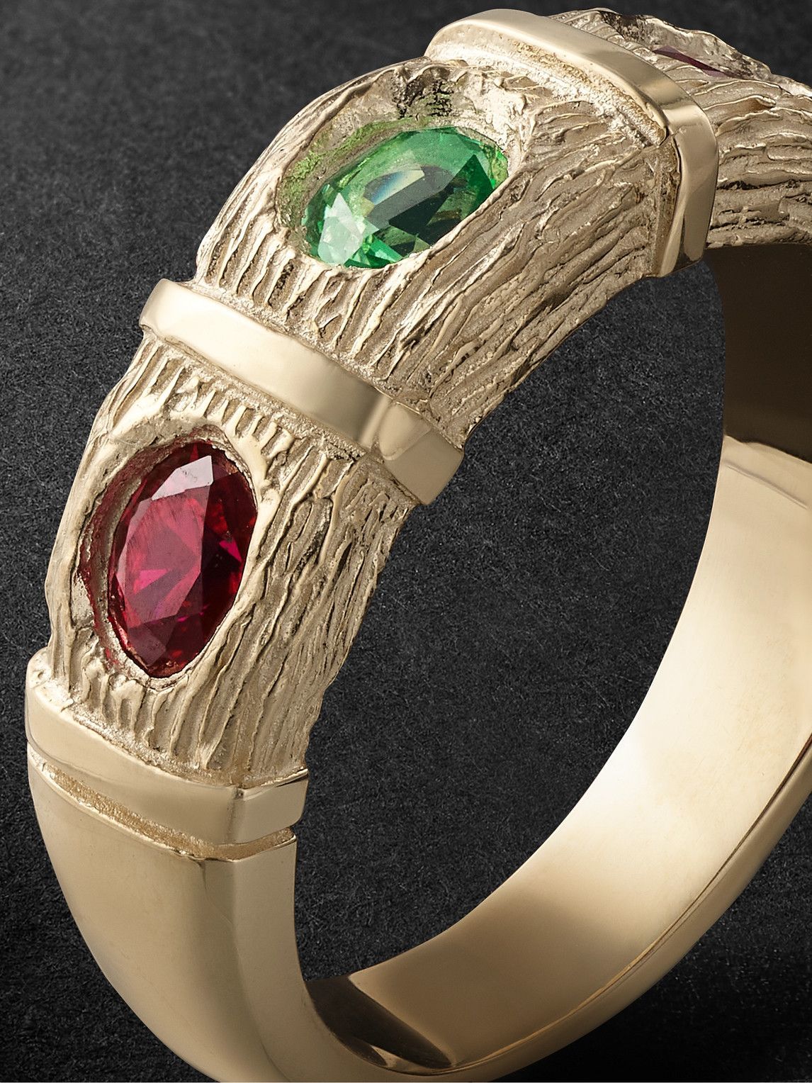 Bleue Burnham - 9-Karat Gold Sapphire Ring - Gold Bleue Burnham