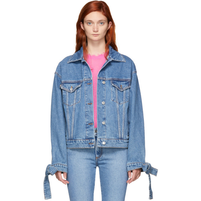 MSGM Blue Denim Jacket MSGM
