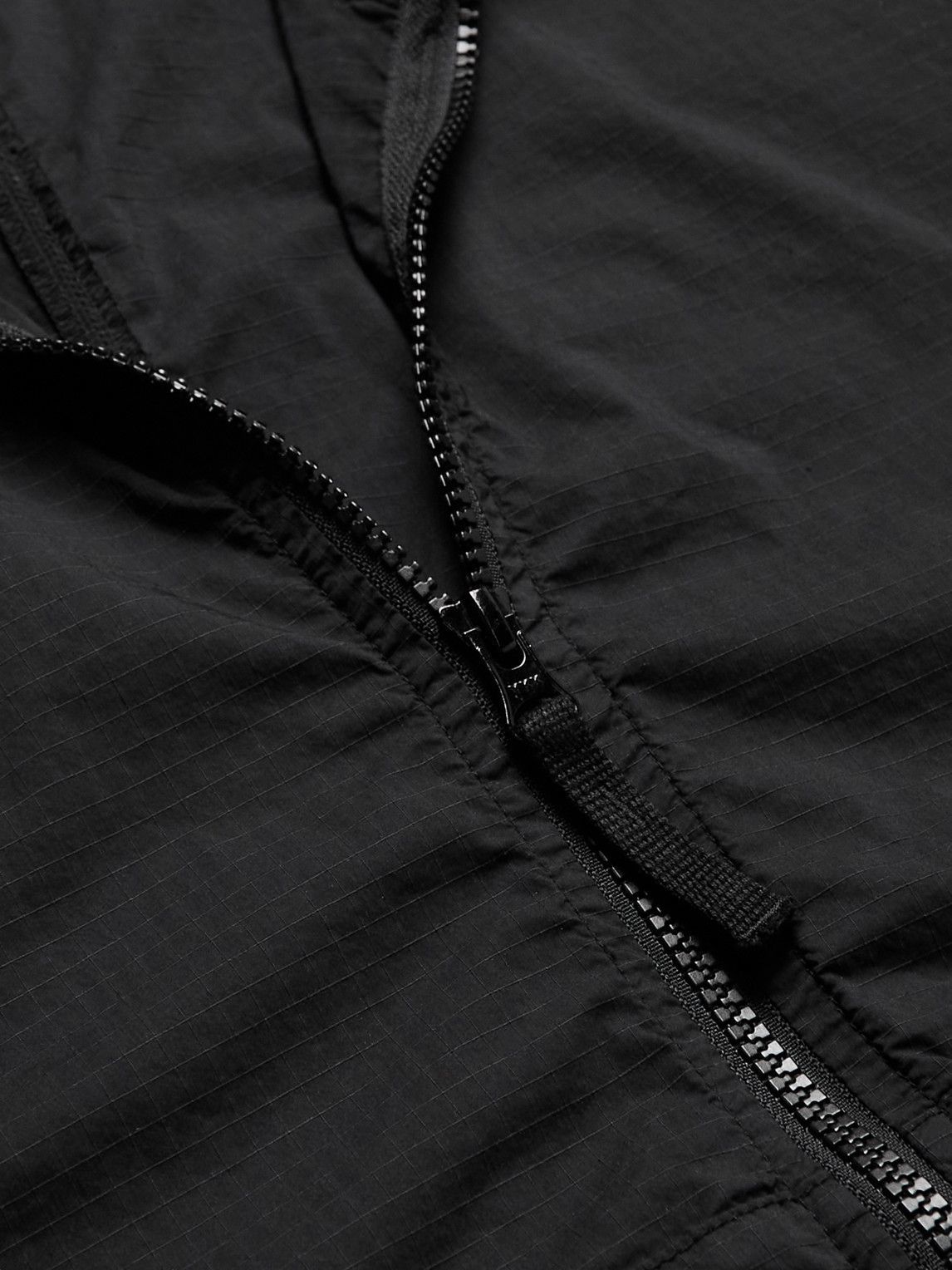 Stone Island - Logo-Appliquéd Ripstop Jacket - Black Stone Island