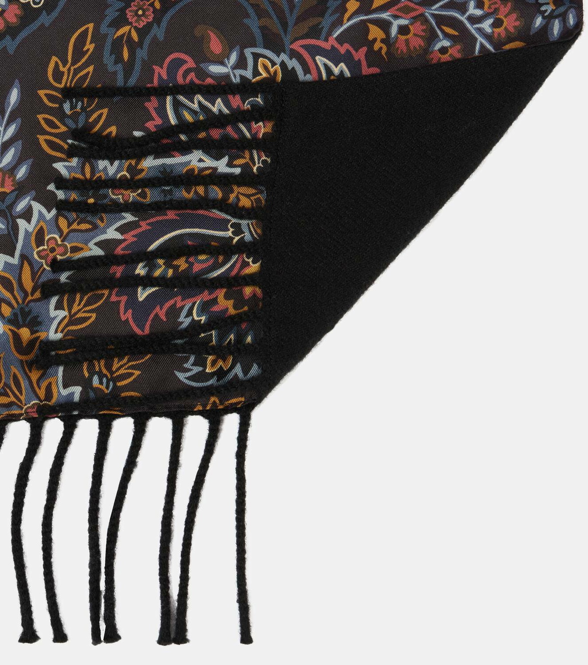 Etro Printed wool scarf Etro