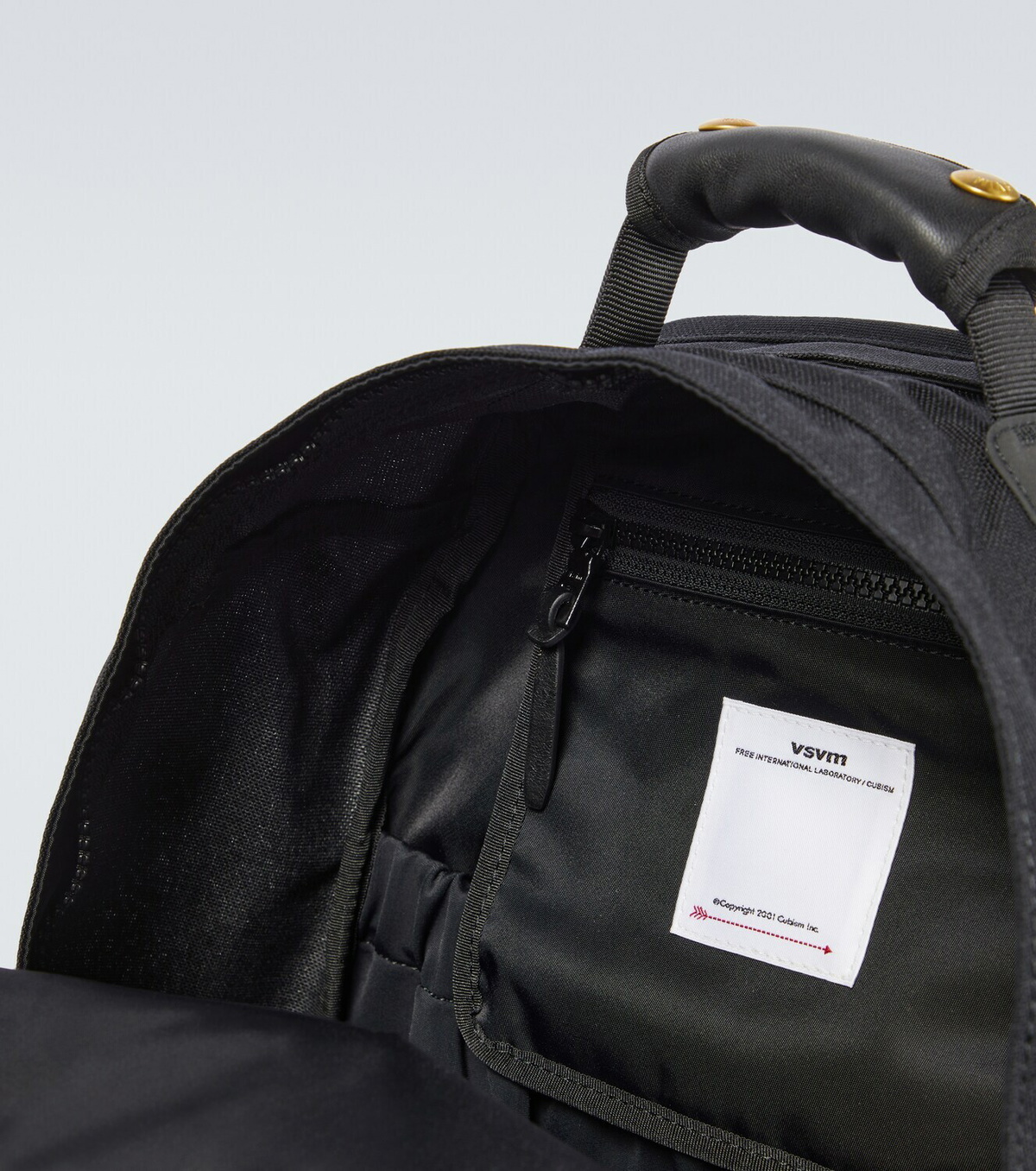 Visvim Leather-trimmed backpack Visvim