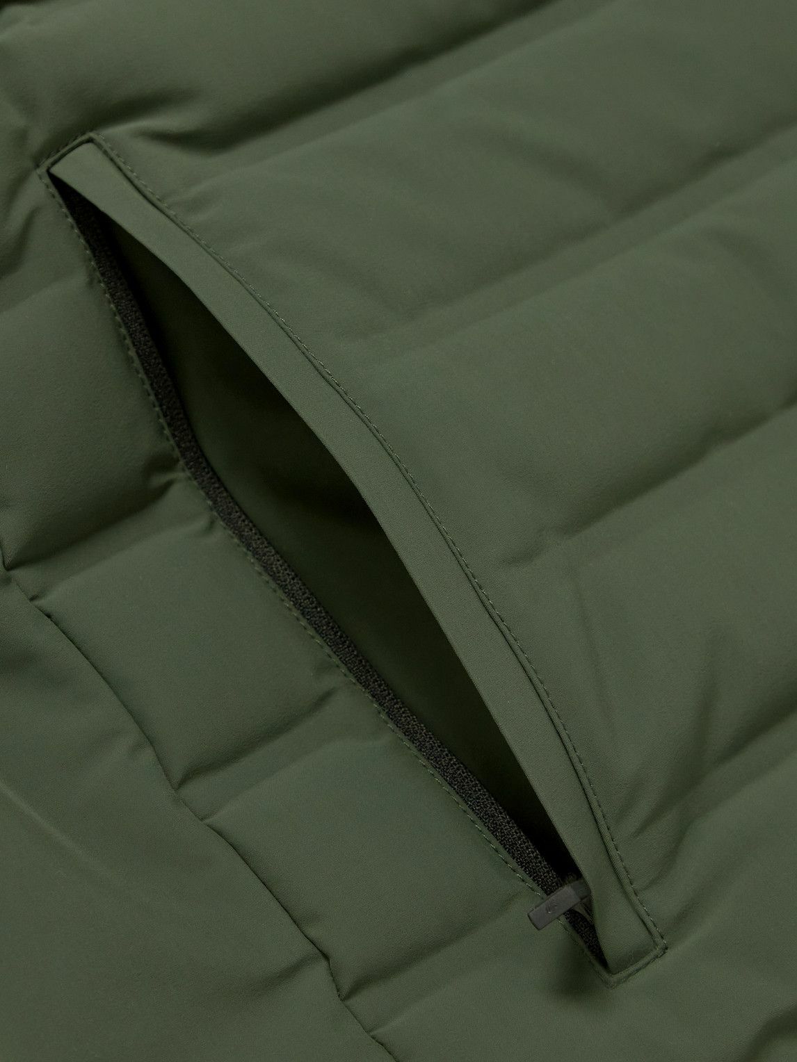 Aztech Mountain - Dale of Aspen Quilted Panelled Wool-Blend Zip-Up Ski ...