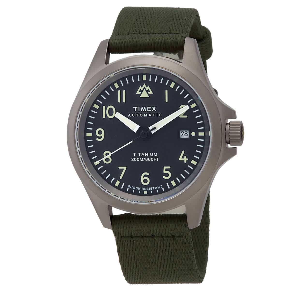 Timex Expedition North Titanium Automatic Gray Dial Mens Watch ...