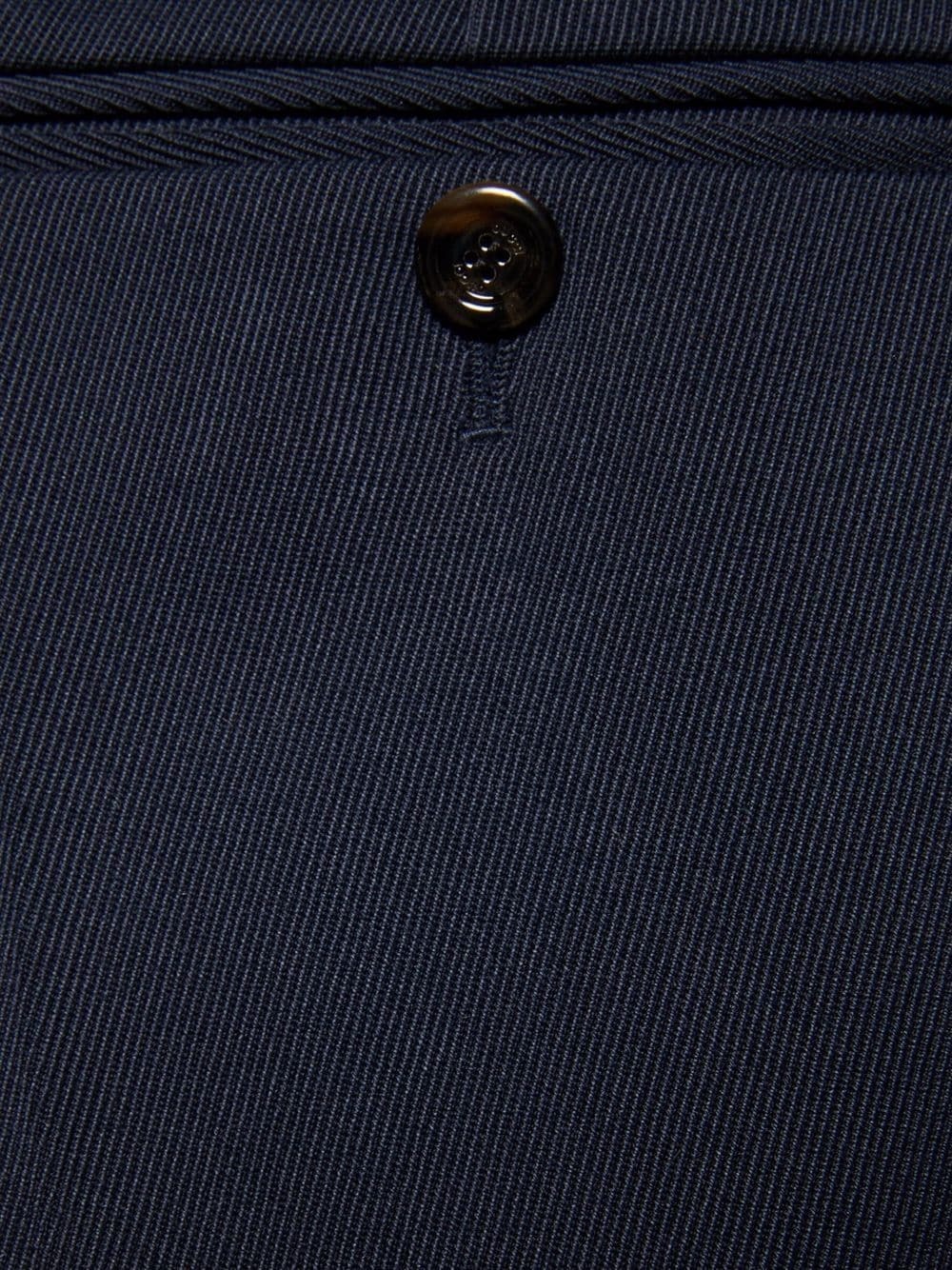 GUCCI - Ankle Length Trousers In Cotton Gucci