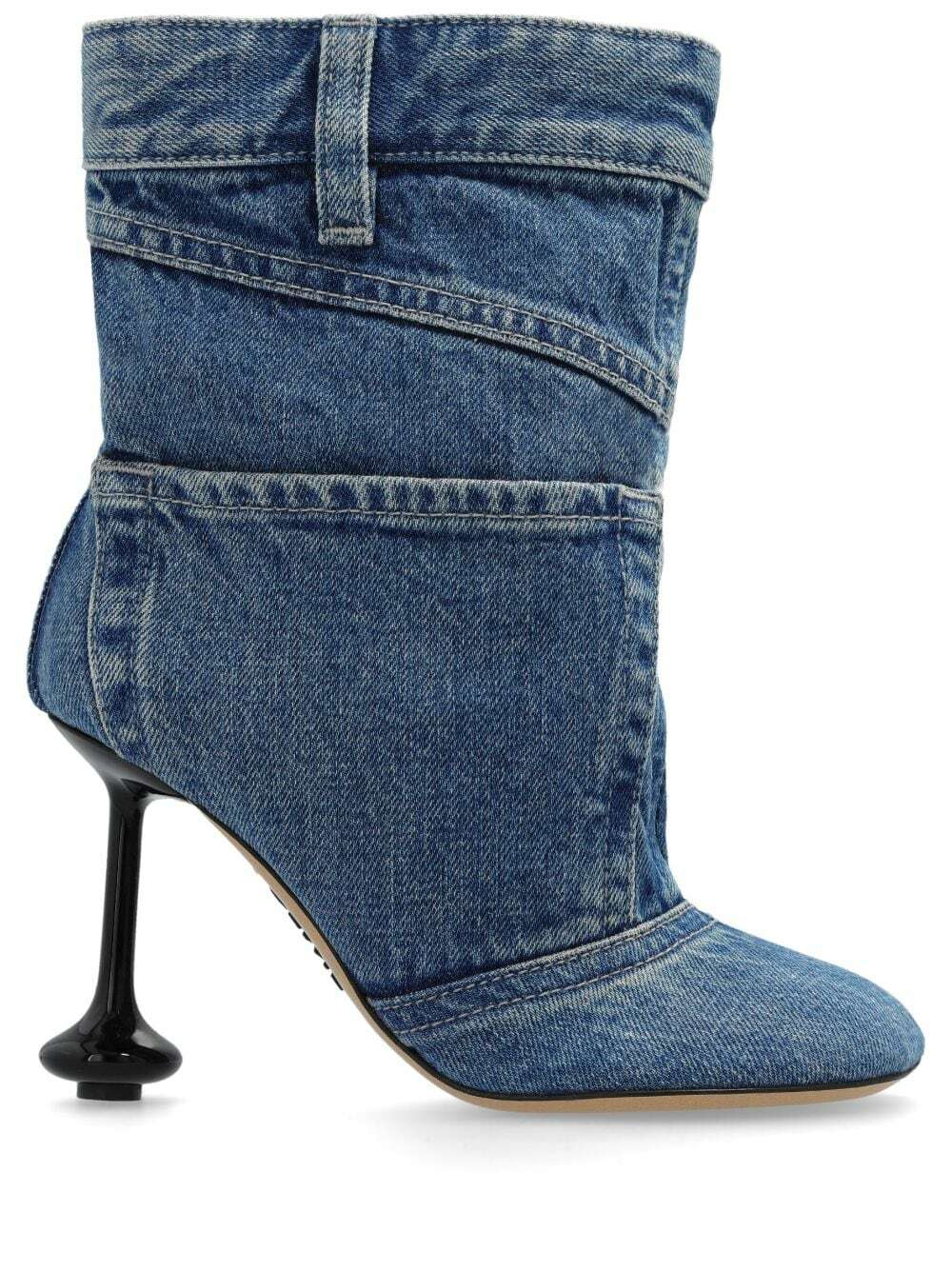 LOEWE - Toy Panta Denim Ankle Boots Loewe