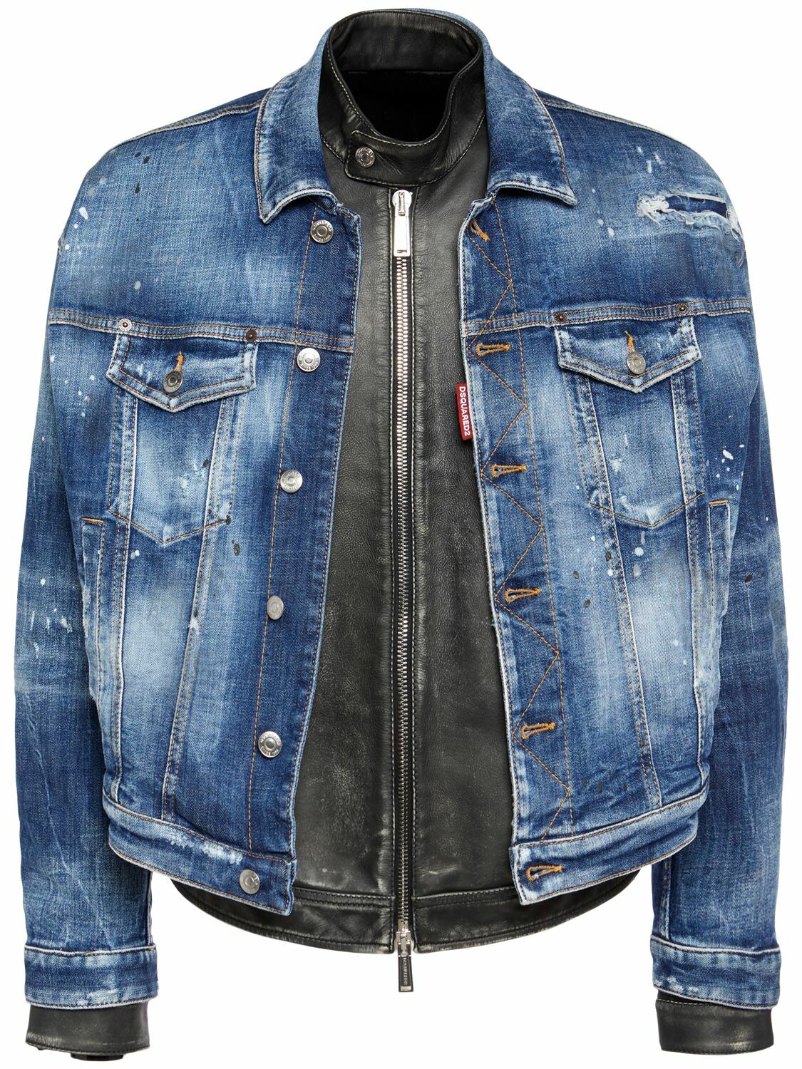 DSQUARED2 Rider Dan Denim Jacket Dsquared2