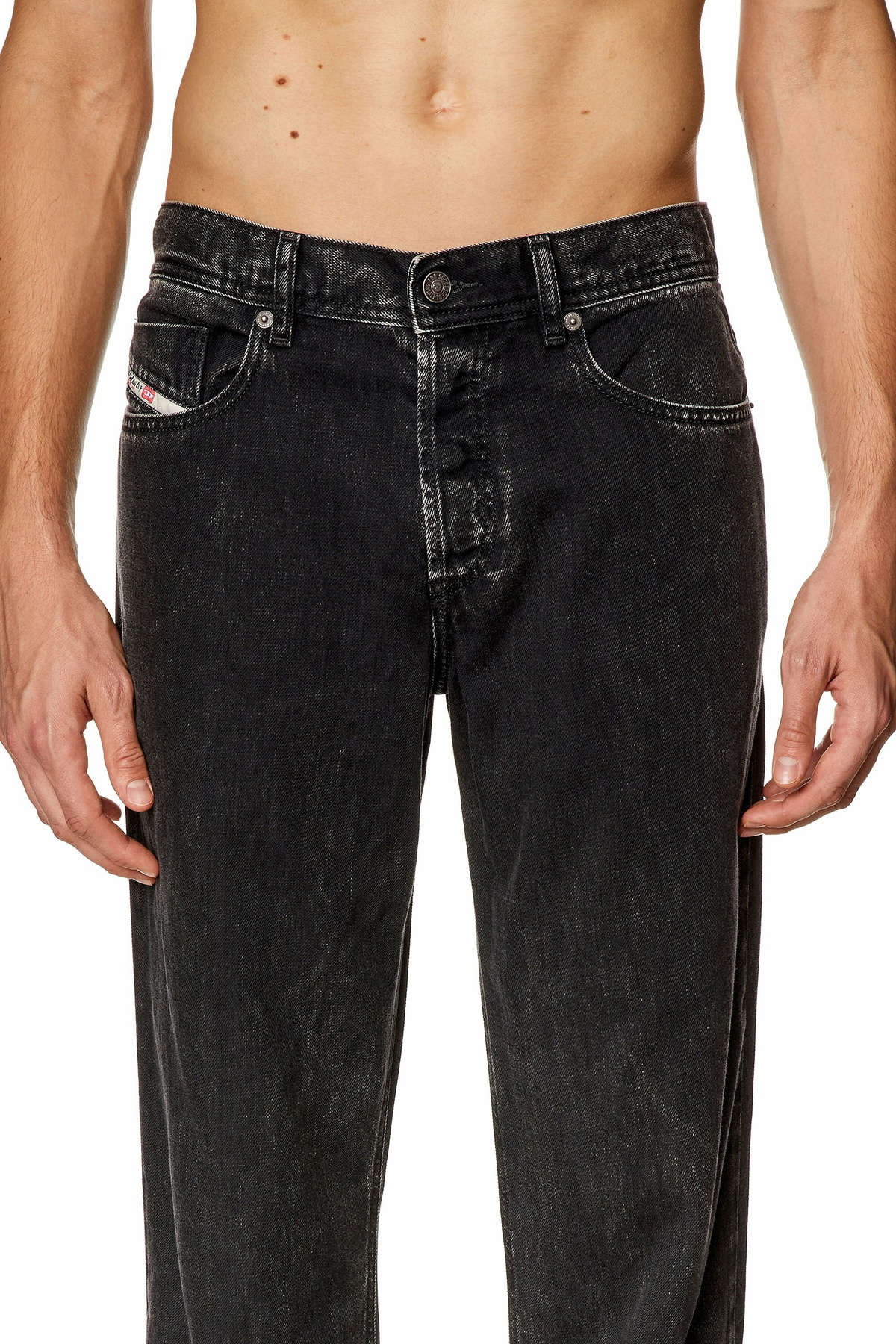 Diesel Regular Jeans - 2023 D-Finitive - Jeans Mens in Black Diesel