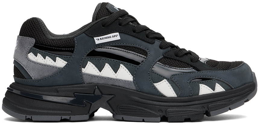 BAPE Black Sports Runner M2 Sneakers A Bathing Ape