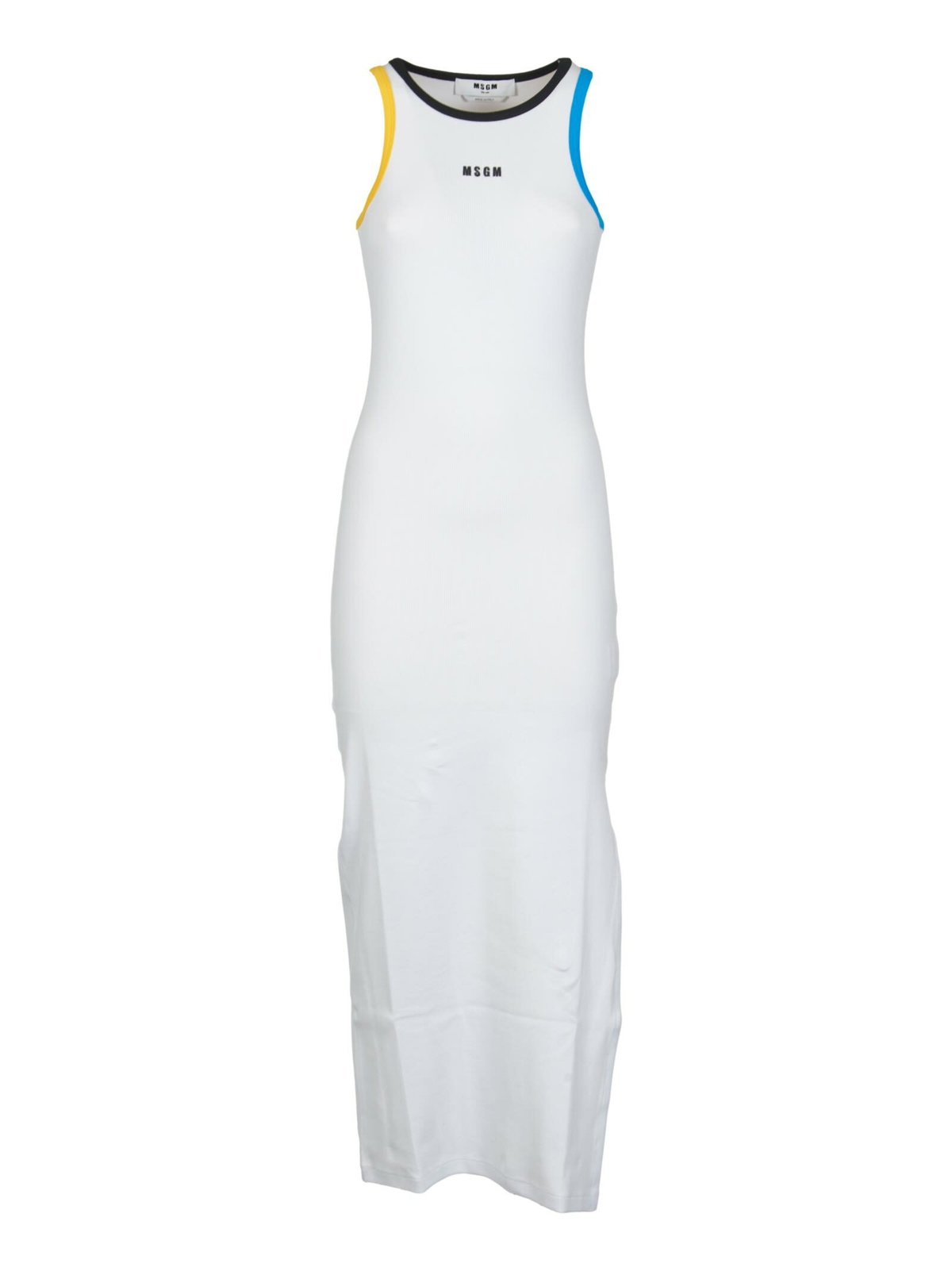 MSGM Logo Chest Sleeveless Dress MSGM