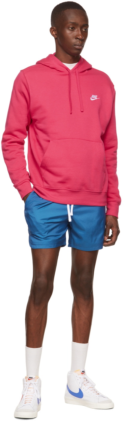 Nike Blue Polyester Shorts Nike