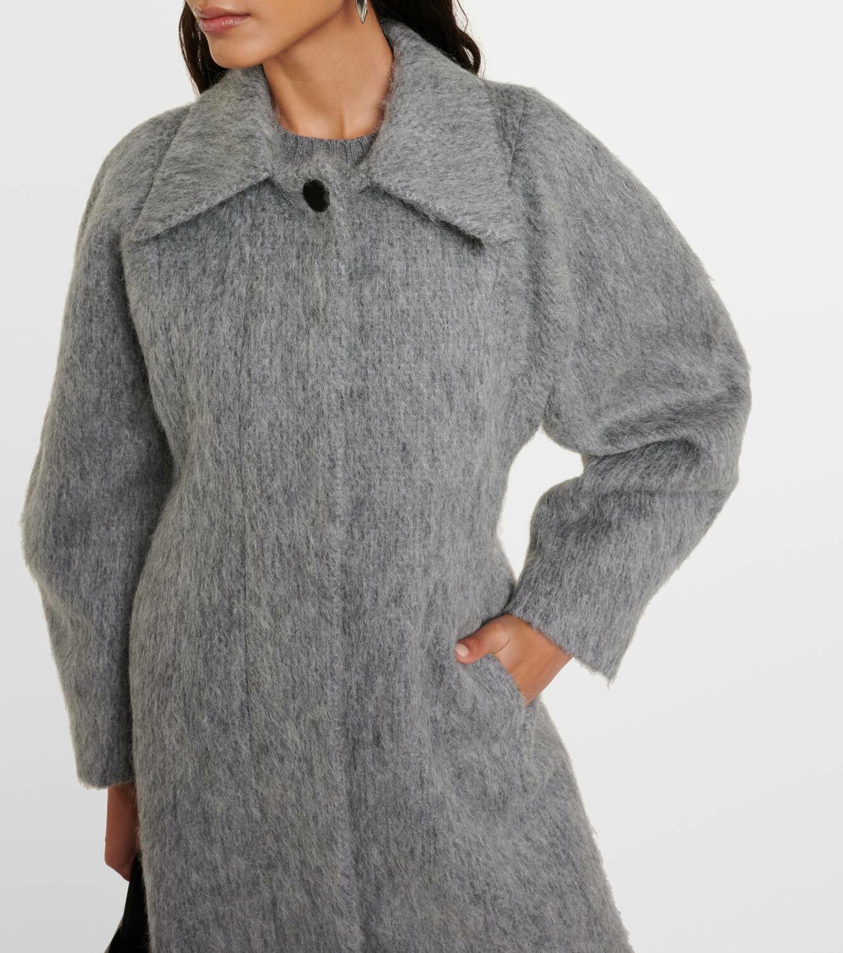 Ganni Wool-blend coat GANNI