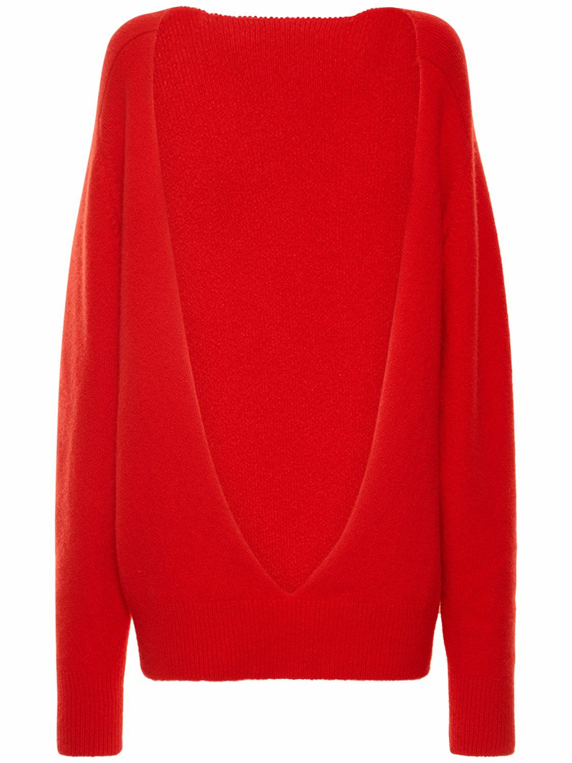 THE ROW - Chevro Open Front Cashmere Knit Sweater The Row