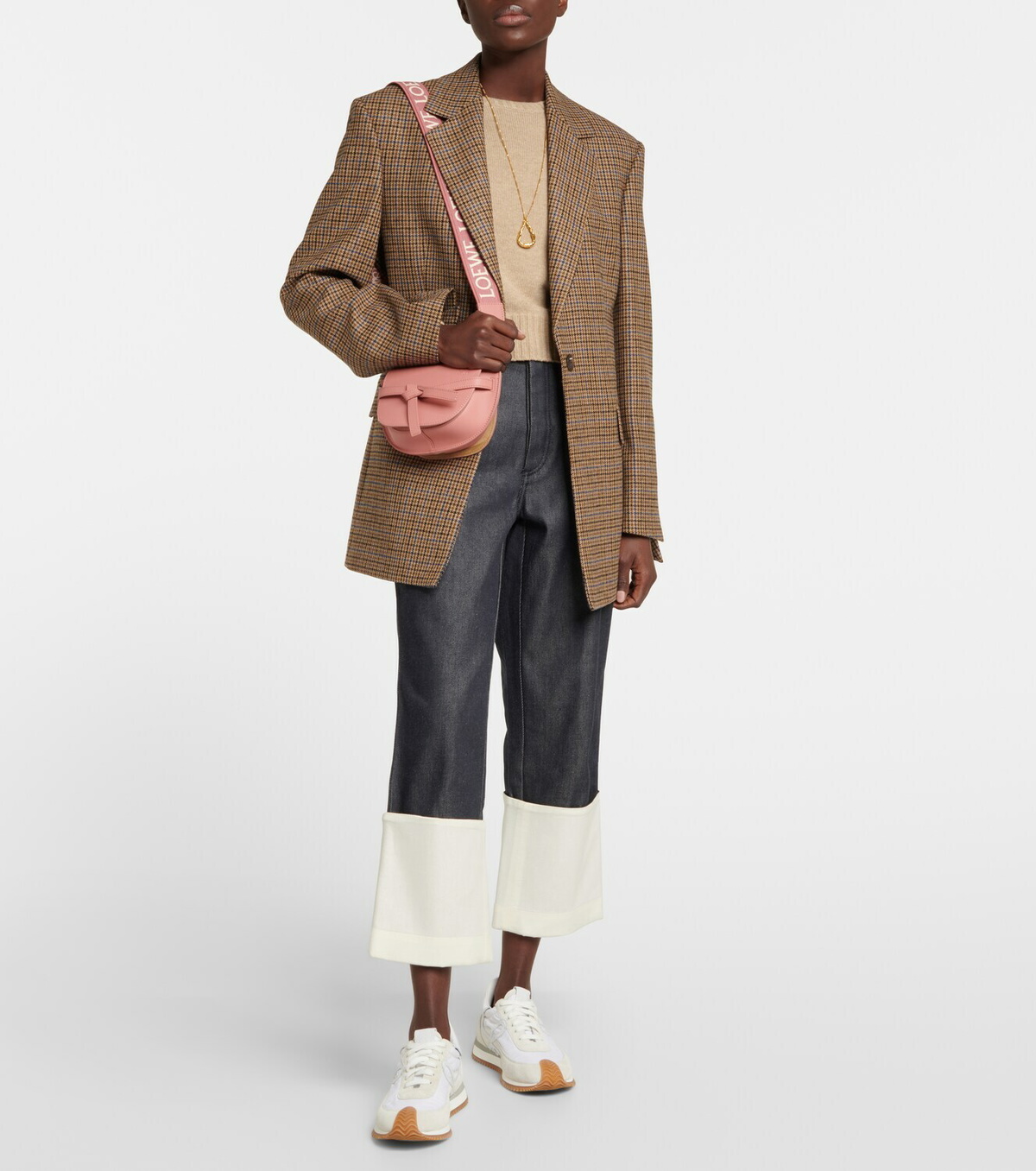 Loewe - Gate Dual Mini leather shoulder bag Loewe