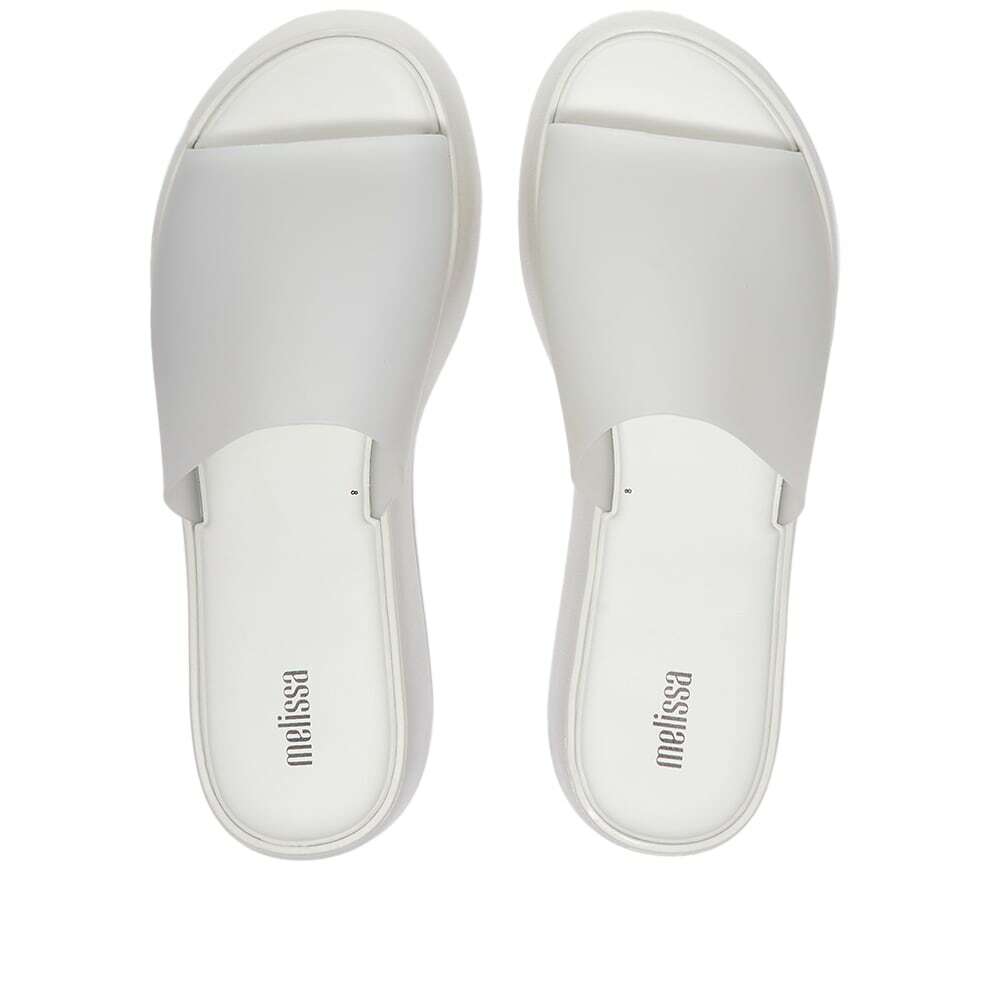 Melissa Women's Becky Platform Slider in White Frost Melissa