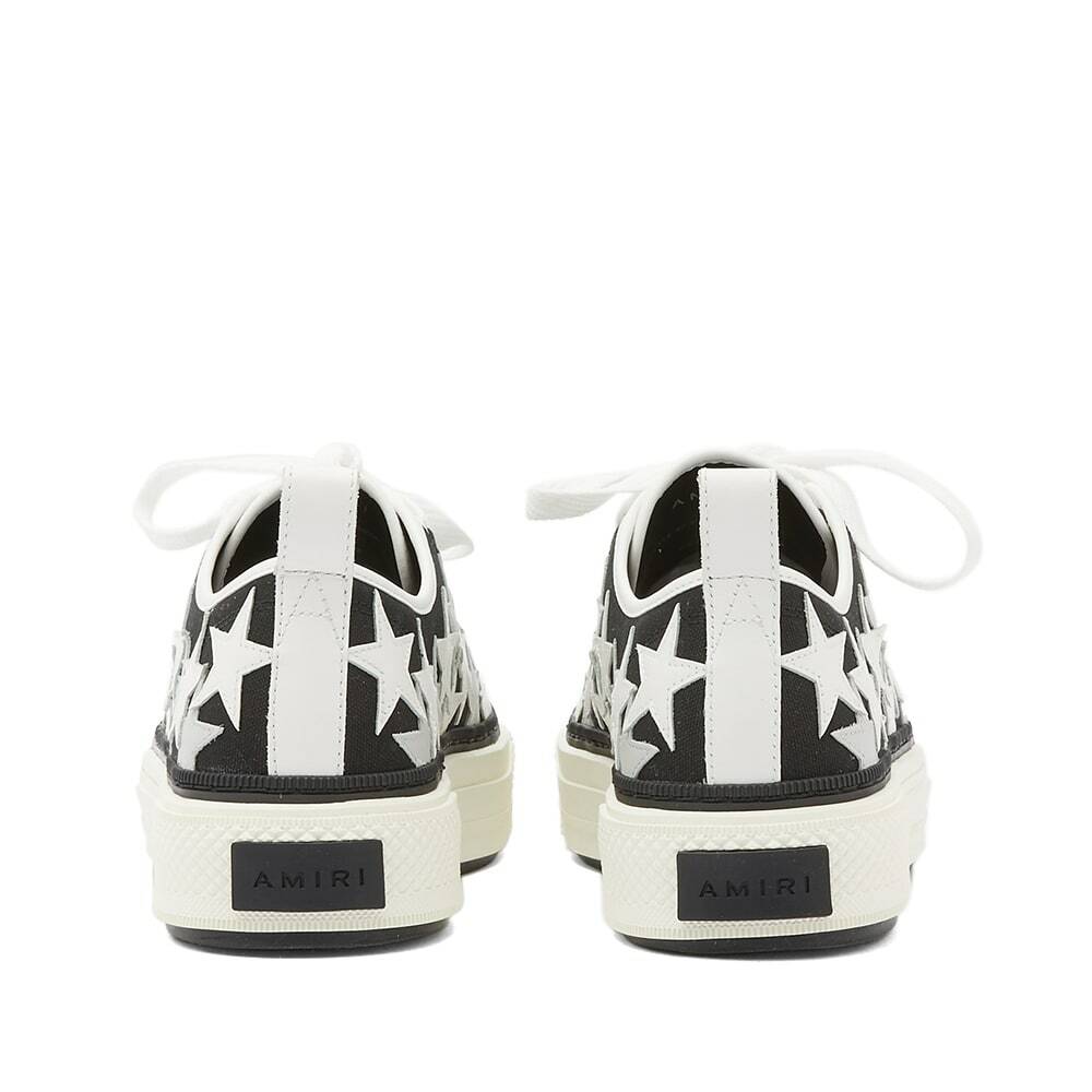 AMIRI Men's Stars Court Low Sneakers in Black Amiri AMIRI Men's Stars Court Low Sneakers in Black Amiri