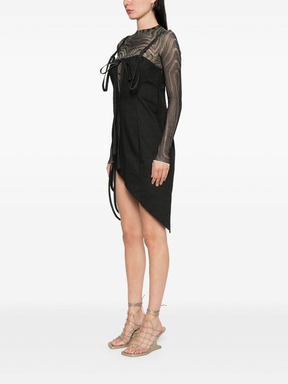 Elena Velez Keyhole Corset Mini Dress Elena Velez