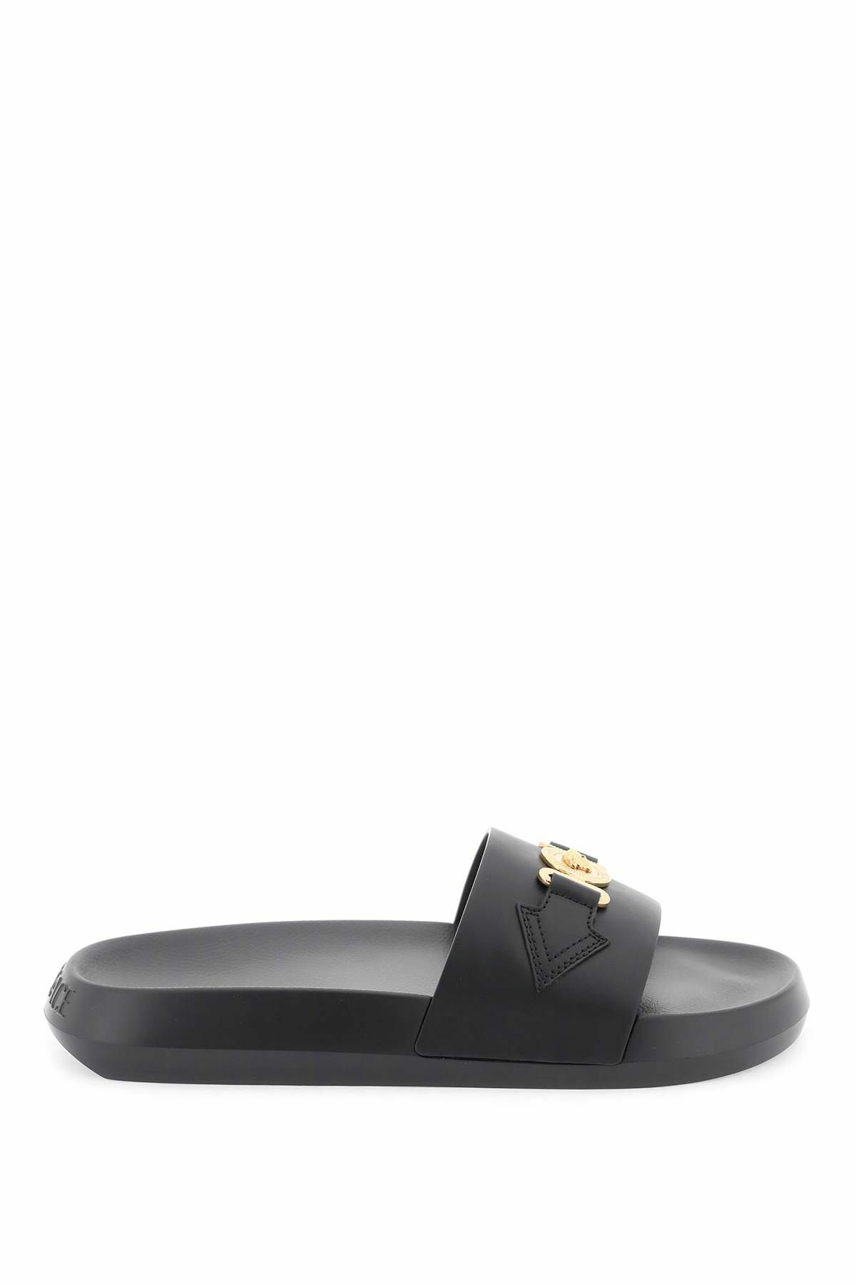 VERSACE medusa biggie slides Black Versace