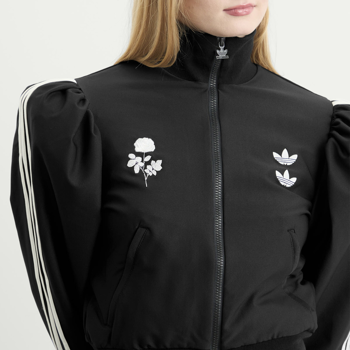 Adidas Women's x Willy Chavarria Princess Track Jacket in Black adidas