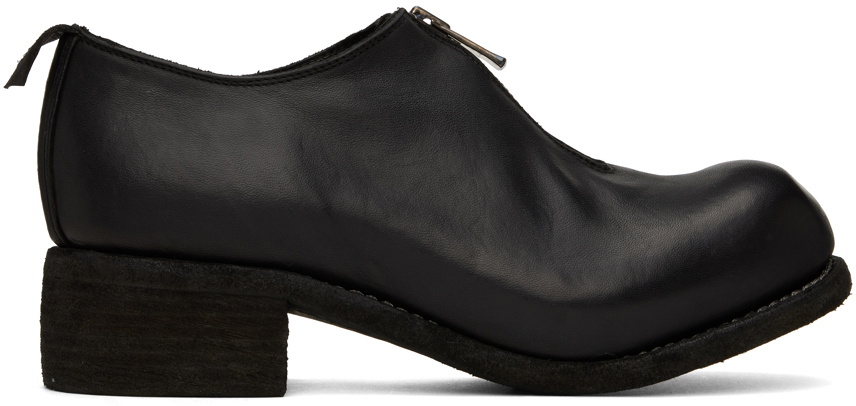 Guidi Black PL0FZ Derbys Guidi