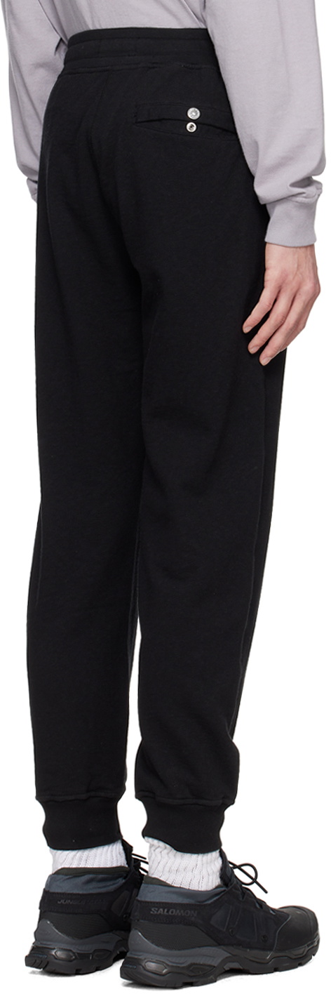 Stone Island Black Drawstring Sweatpants Stone Island