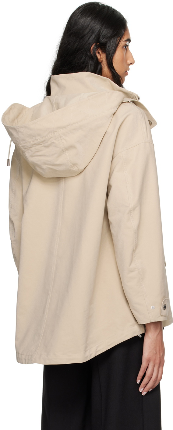 BOSS Beige HoodedJacket BOSS