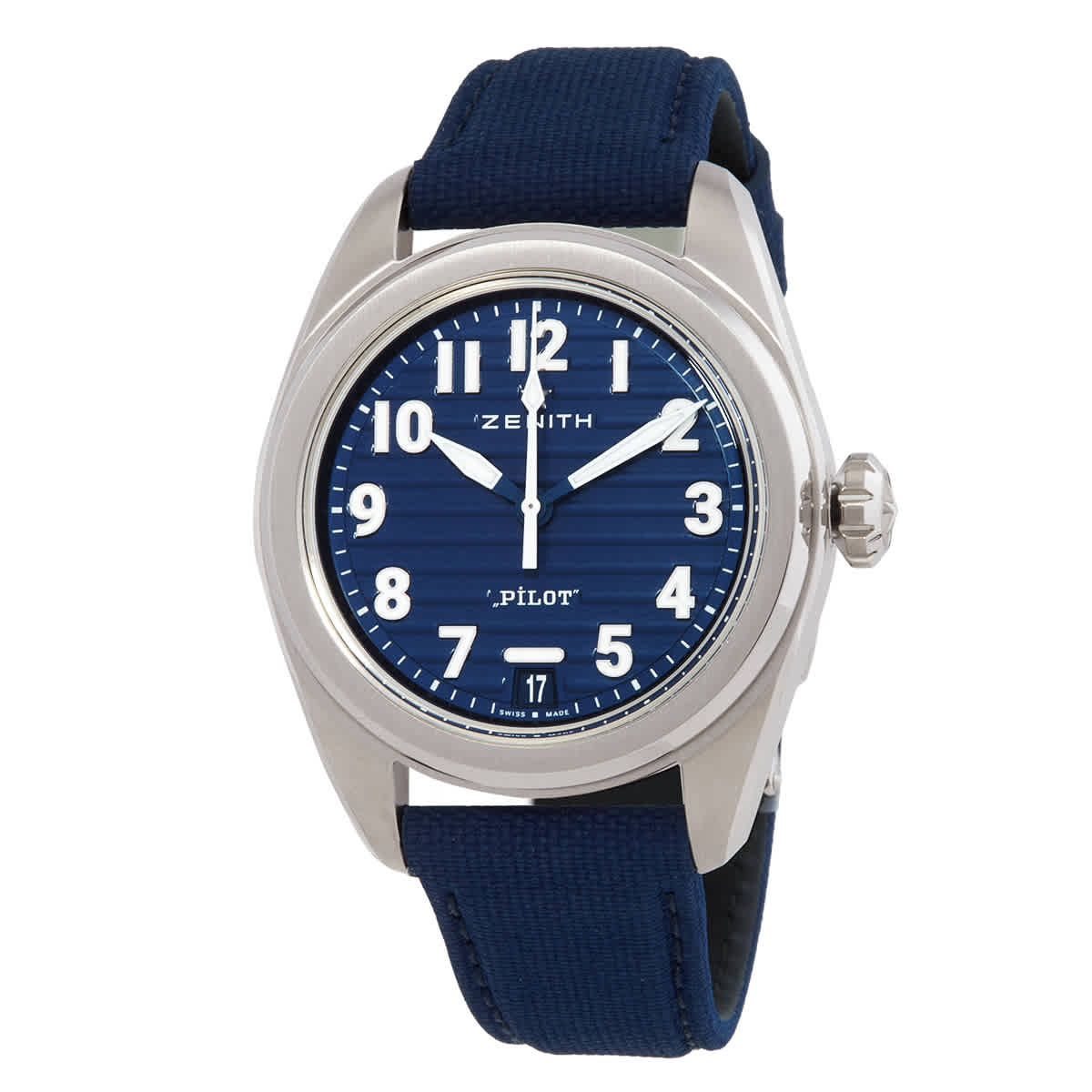 Zenith Pilot Automatic Blue Dial Mens Watch 03.4000.3620/51.I003 Zenith