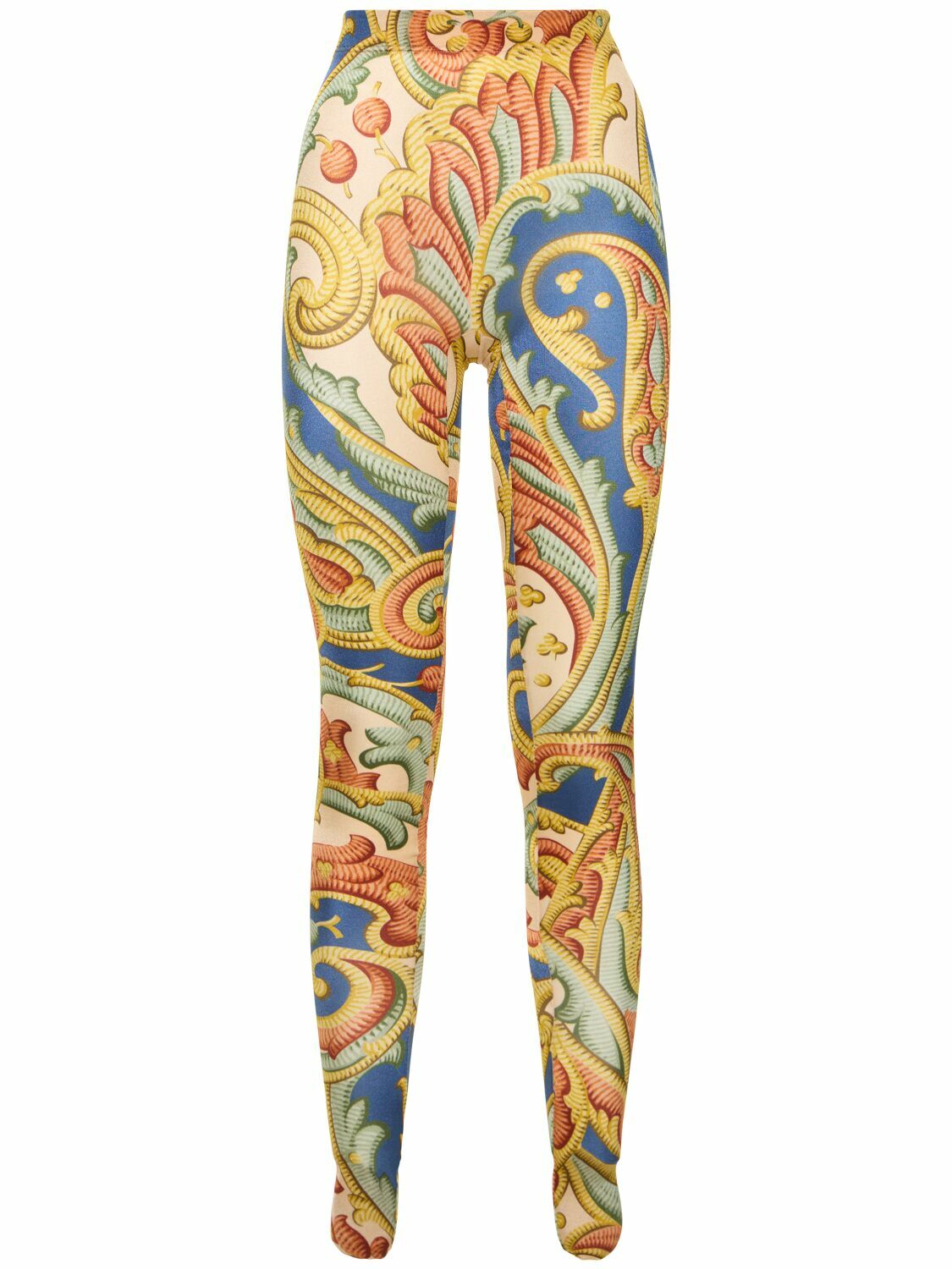 WOLFORD Wolford X Etro Ornate Patterned Leggings Wolford