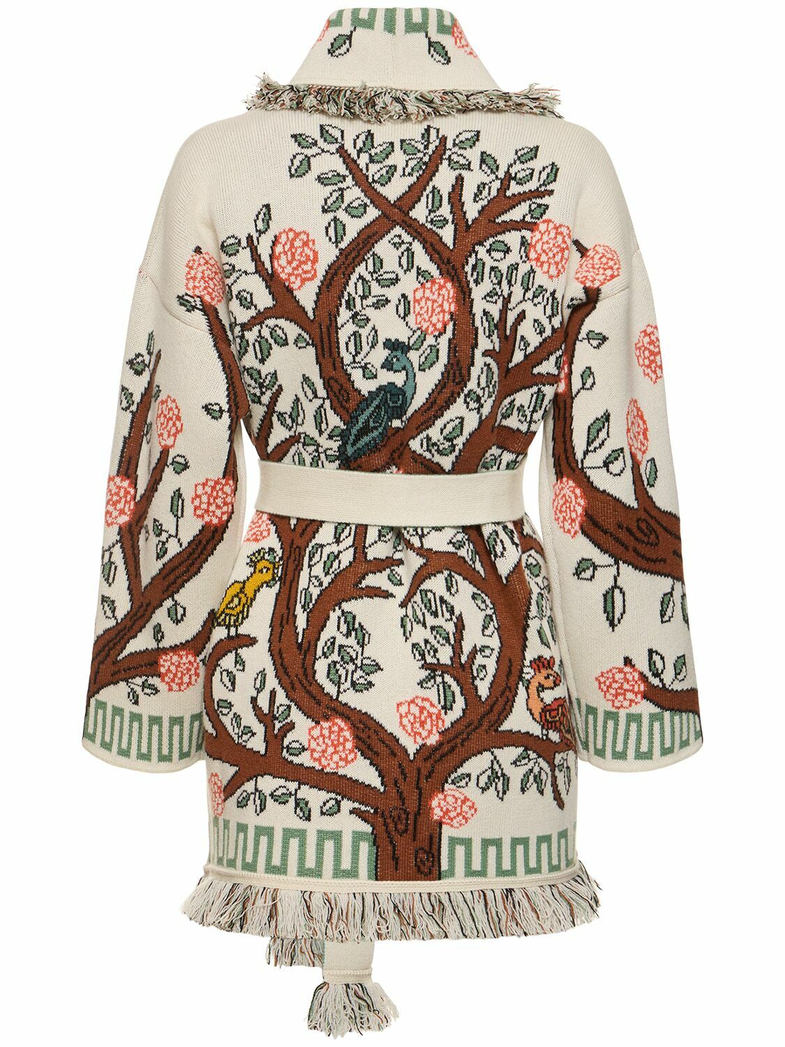 ALANUI - Tree Of Life Knit Cashmere Cardigan Alanui