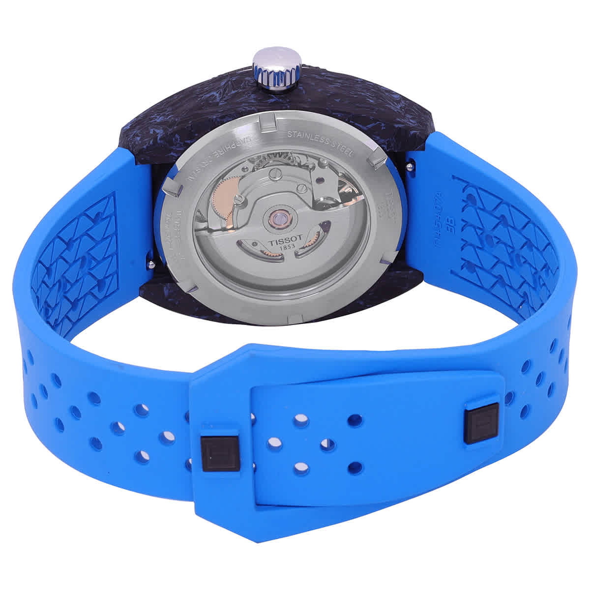 Tissot Sideral S Powermatic 80 Automatic Black Dial Mens Watch T145.407 ...