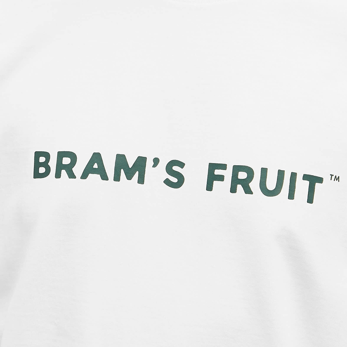 Bram's Fruit Men's Logo T-Shirt in White Bram's Fruit