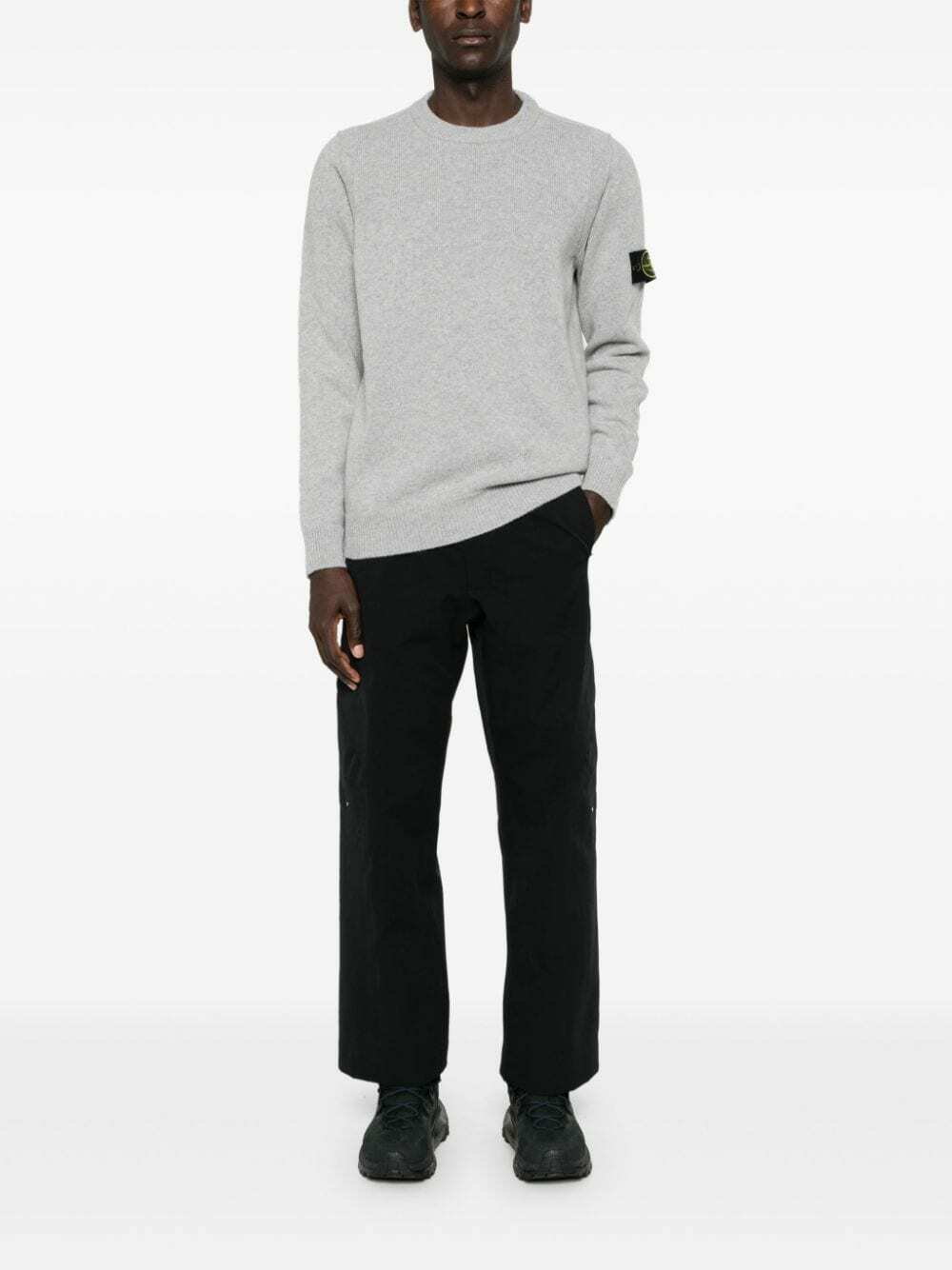 STONE ISLAND - Wool Crewneck Sweater Stone Island