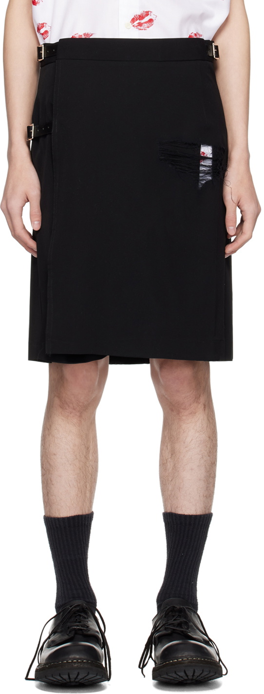 TAKAHIROMIYASHITA TheSoloist. Black Clash Skirt TAKAHIROMIYASHITA ...