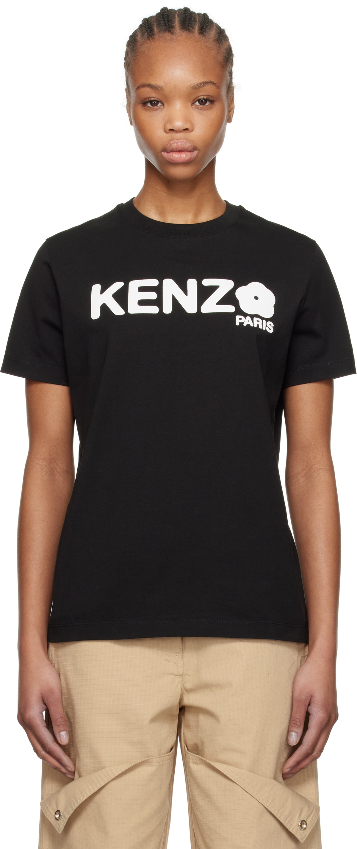 Kenzo Black Kenzo Paris 'Boke Flower 2.0' Loose T-shirt Kenzo